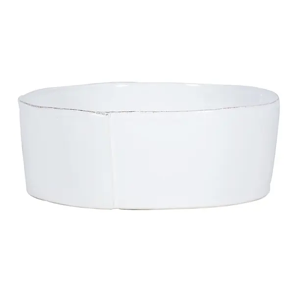 VIETRI Lastra Large Serving Bowl - White
