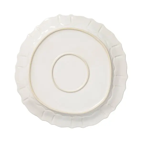 VIETRI Incanto Stone Baroque Round Platter