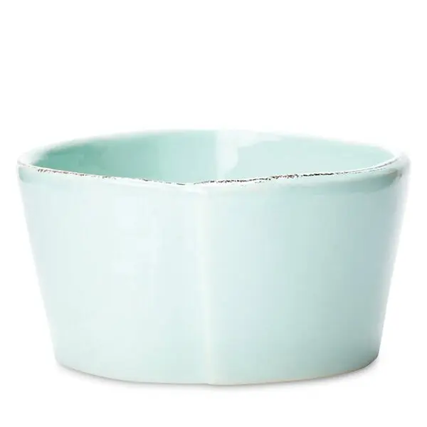 VIETRI Lastra Condiment Bowl - Aqua