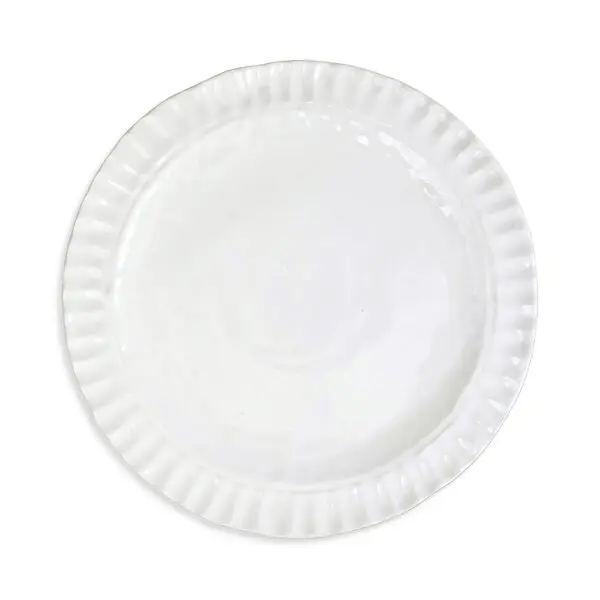 VIETRI Pietra Serena Dinner Plate - Natural White
