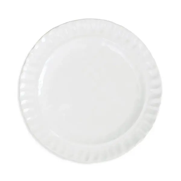 VIETRI Pietra Serena Salad Plate - Natural White