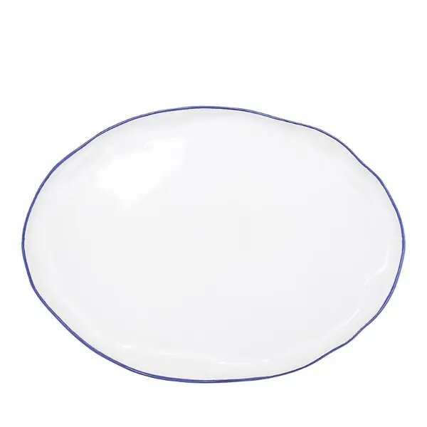 VIETRI Aurora Edge Large Oval Platter