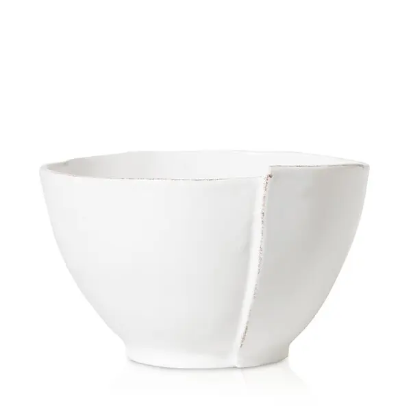 VIETRI Lastra Deep Serving Bowl - White