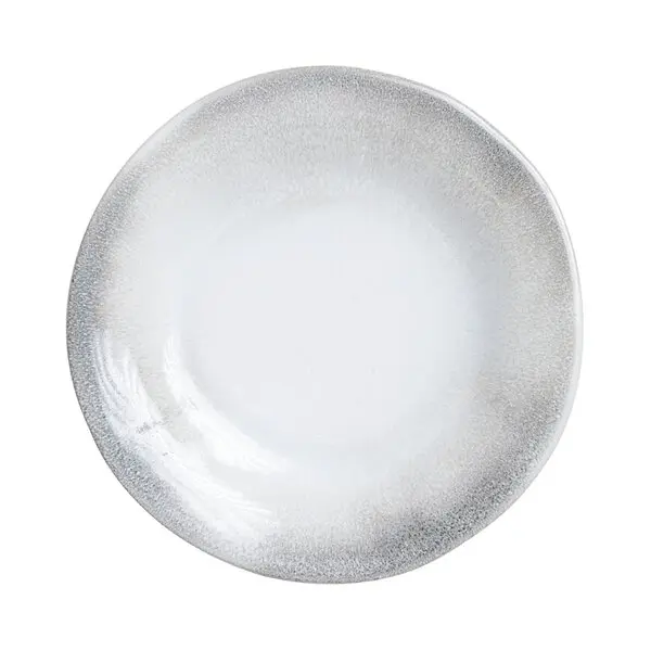 VIETRI Aurora Dinner Plate - Gray