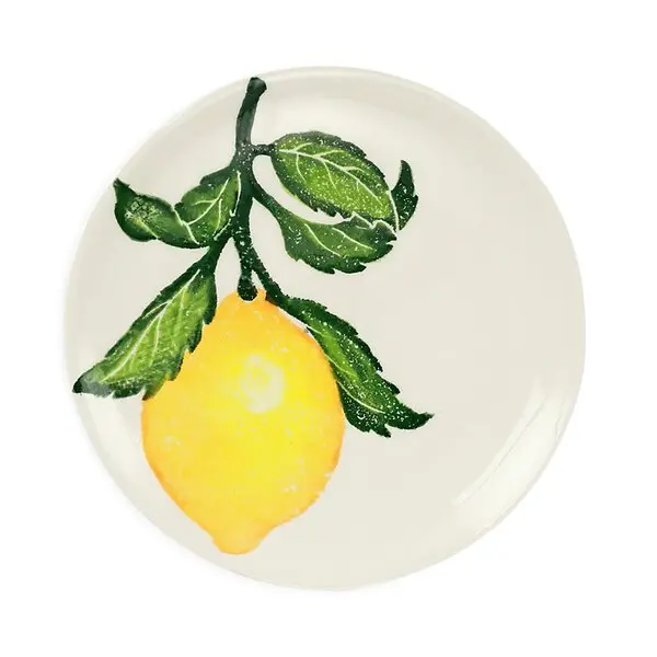 VIETRI Limoni Salad Plate - Yellow