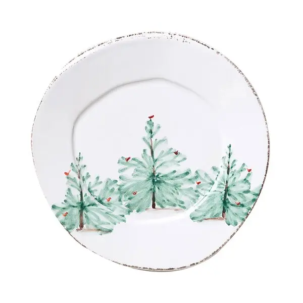 VIETRI Lastra Holiday Salad Plate - Miscellane
