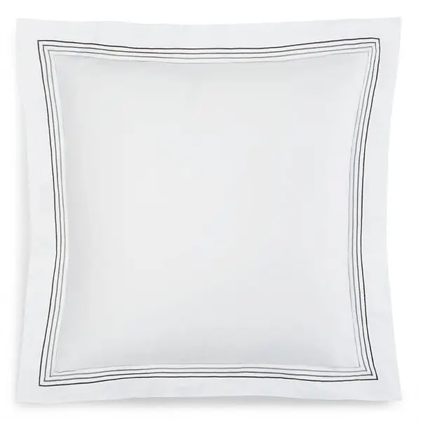 Frette Cruise Euro Sham Exclusive - White/slate Gray