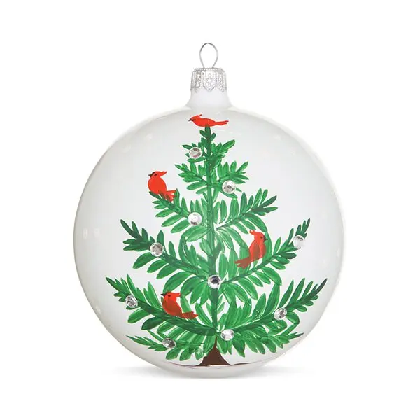 VIETRI Lastra Holiday Tree Ornament - Multi