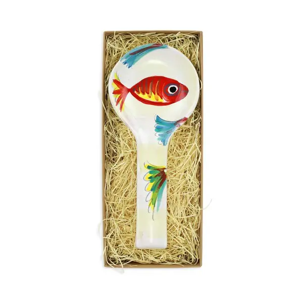 VIETRI Pesci Colorati Spoon Rest