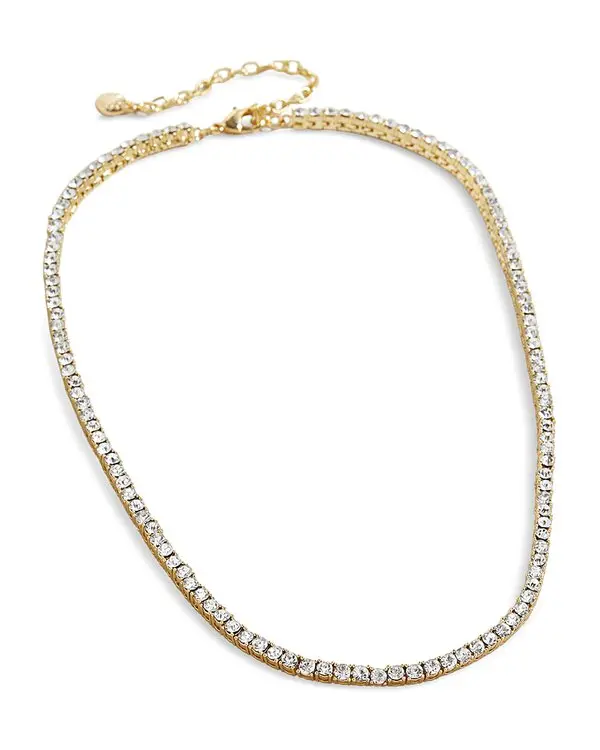 Baublebar Bennett Crystal Tennis Necklace - Gold