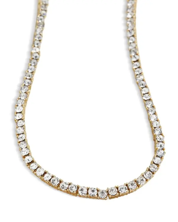 Baublebar Bennett Crystal Tennis Necklace - Gold