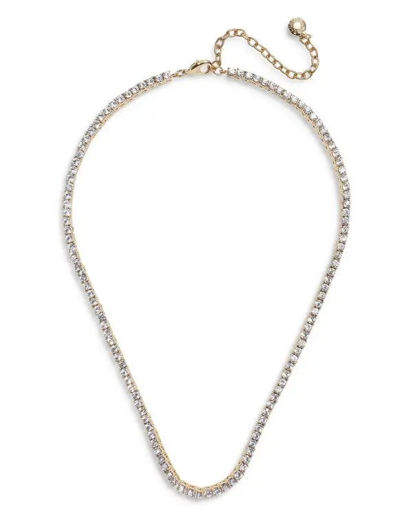 Baublebar Bennett Crystal Tennis Necklace - Gold