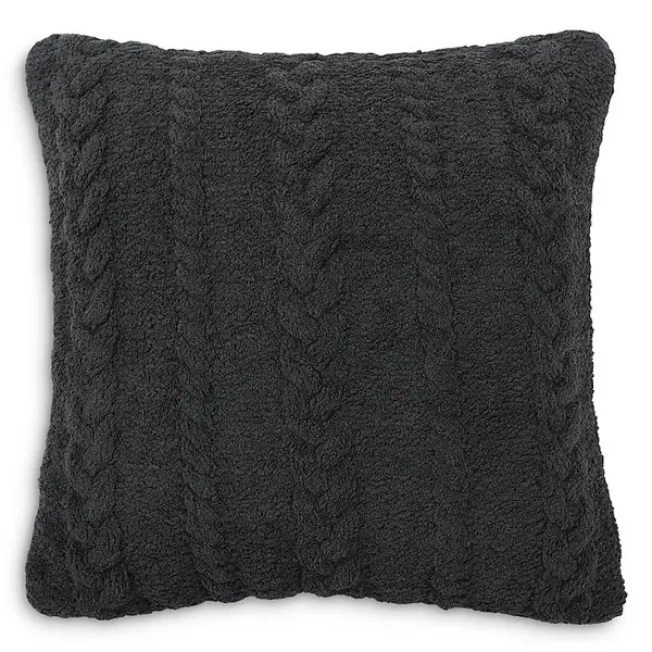 SUNDAY CITIZEN Braided Throw Pillow - Black
