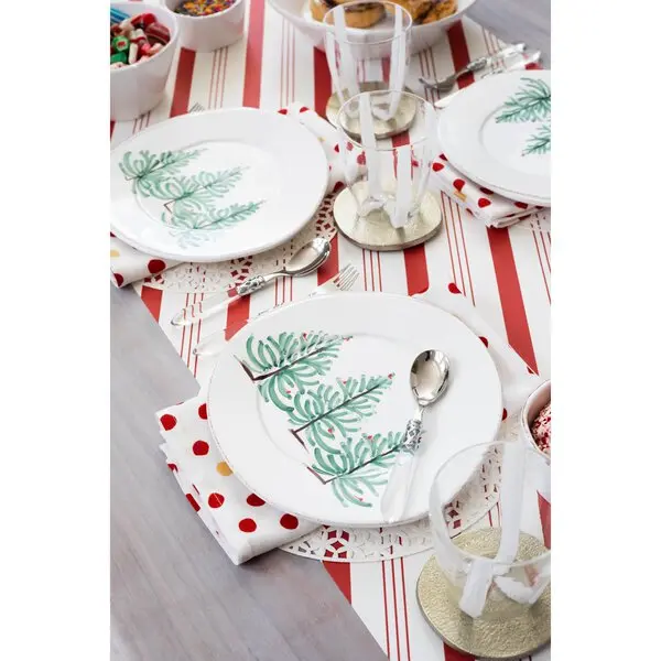 VIETRI Melamine Lastra Holiday Dinner Plate
