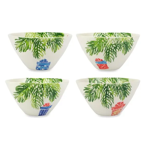 VIETRI Nutcrackers Assorted Cereal Bowls, Set Of 4 - Multi