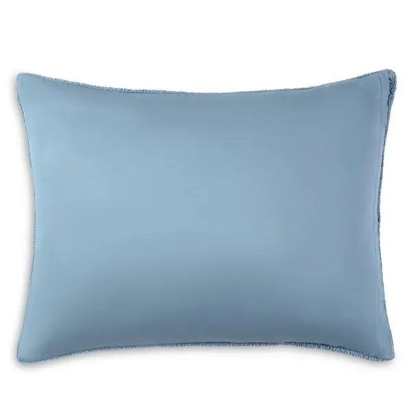 SUNDAY CITIZEN Snug & Viscose Sham Set, King - Denim