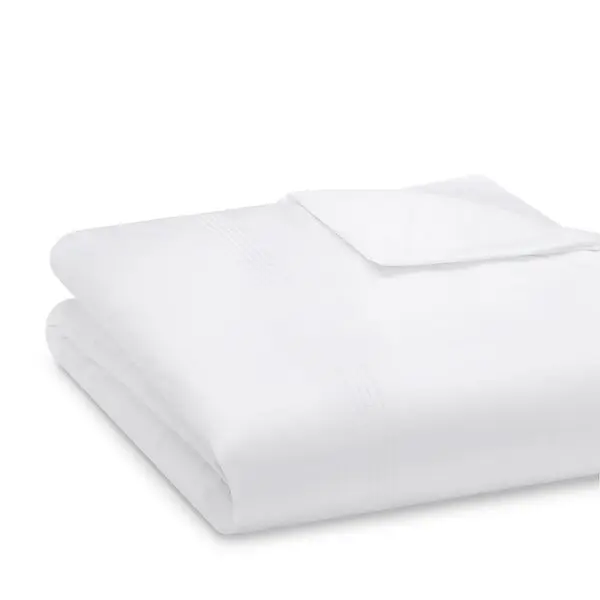 Frette Cruise Duvet Cover, King Exclusive - White/white