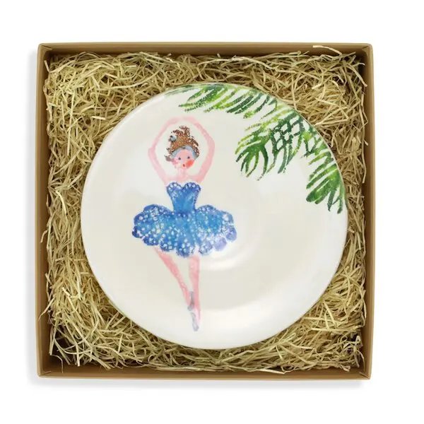 VIETRI Nutcrackers Assorted Canape Plates, Set Of 4