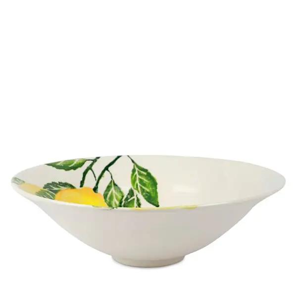 VIETRI Limoni Medium Serving Bowl - Yellow