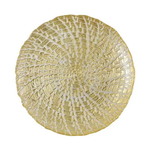 VIETRI Rufolo Glass Crocodile Small Cake Stand