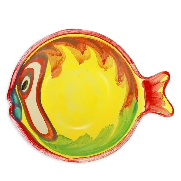 VIETRI Pesci Colorati Figural Small Bowl