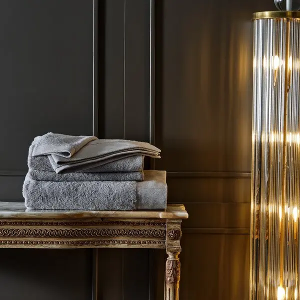 Frette Diamond Bordo Hand Towel Exclusive - Concrete