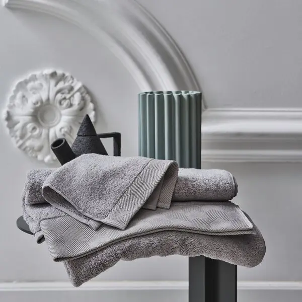 Frette Diamond Bordo Hand Towel Exclusive - Concrete