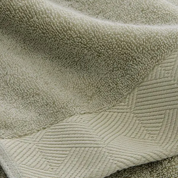 Frette Diamond Bordo Hand Towel Exclusive - Sage Green