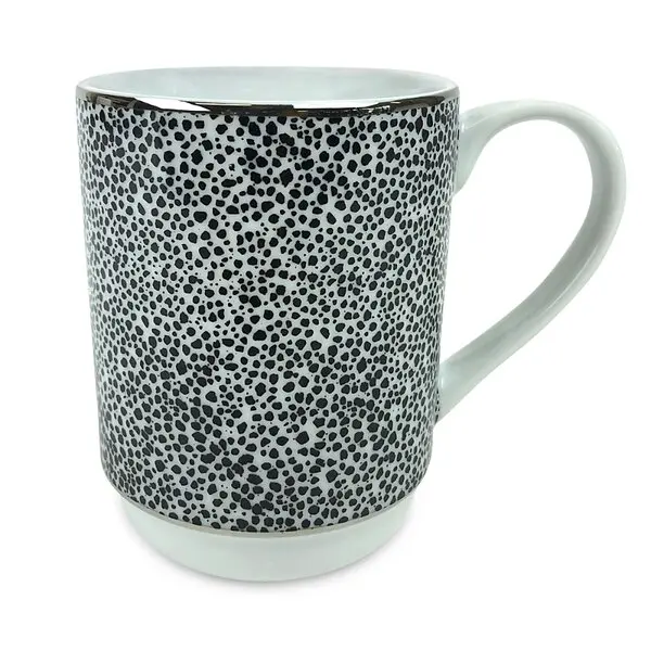 MICHAEL WAINWRIGHT Panthera Mug - Platinum/white