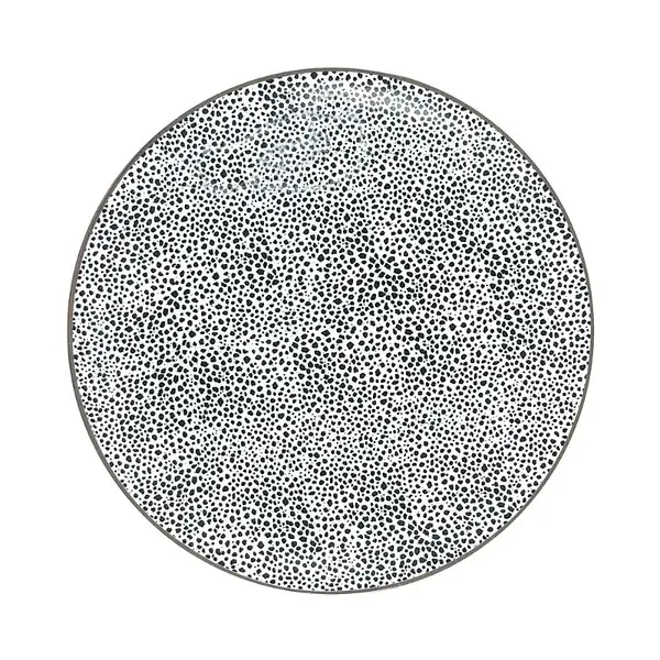 MICHAEL WAINWRIGHT Panthera Canape Plate - Platinum/white