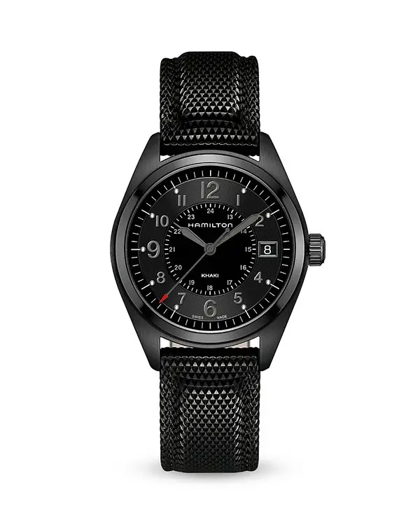 Hamilton Khaki Field 40mm Watch - Black