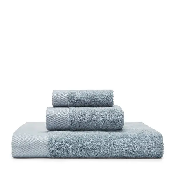 Frette Diamond Bordo Bath Sheet Exclusive - Blue Gray