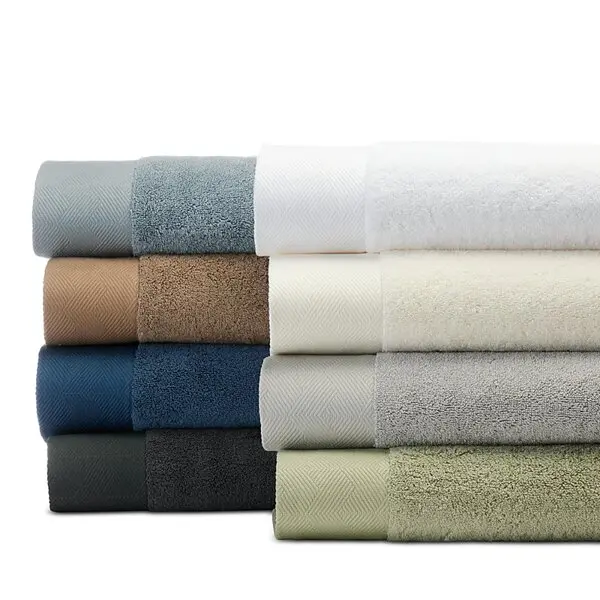 Frette Diamond Bordo Washcloth Exclusive - White