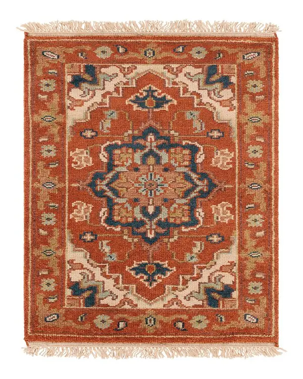 SURYA Zeus Zeu-7805 Area Rug, 2' X 3 - Orange