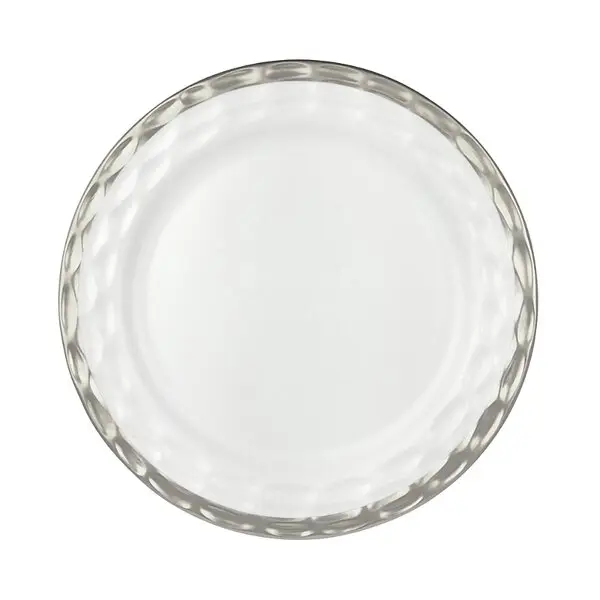 MICHAEL WAINWRIGHT Truro Dinner Plate - White/platinum