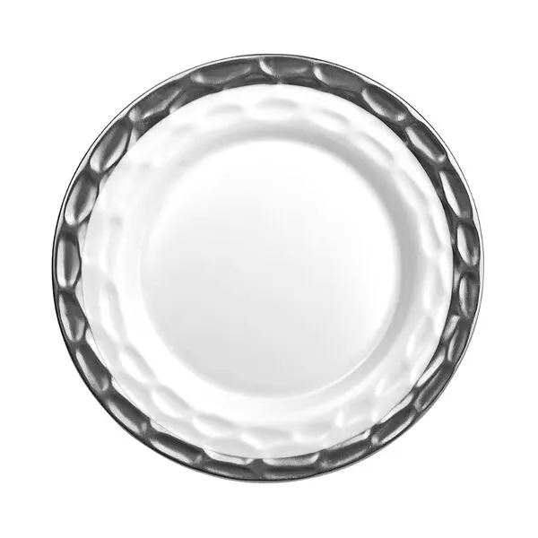 MICHAEL WAINWRIGHT Truro Salad Plate - White/platinum