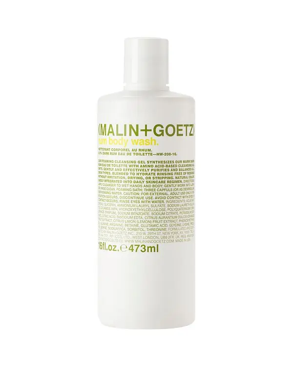 MALIN+GOETZ Rum Body Wash 16 Oz - No Color