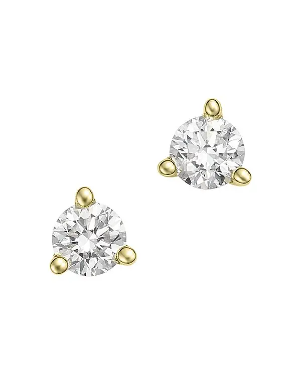 Bloomingdale'S Diamond Stud Earrings, 0.20 Tcw - White/gold