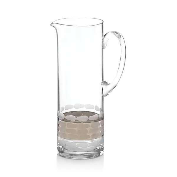 MICHAEL WAINWRIGHT Truro Glass Pitcher - Clear/platinum