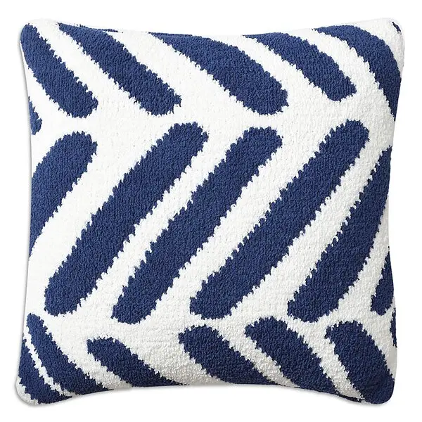 SUNDAY CITIZEN Tulum Throw Pillow, 20 X 20 - Navy