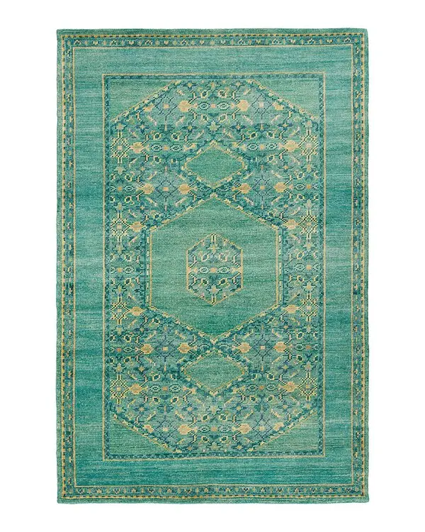 SURYA Haven Area Rug, 5'6 X 8'6 - Emerald/kelly Green/ Lime/ Olive
