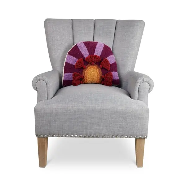 JUNGALOW Justina Blakeney In Bloom Hook Decorative Pillow