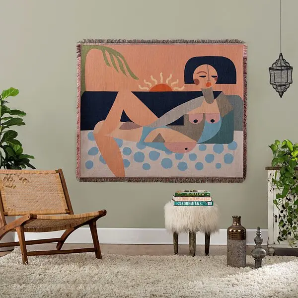 JUNGALOW Justina Blakeney Nude Beach Throw