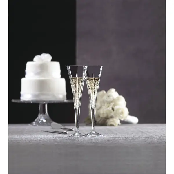 REED & BARTON Soho Toasting Flute Pair, Set Of 2