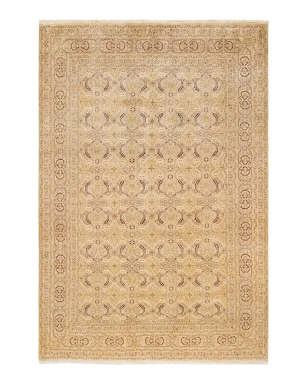 Bloomingdale'S Mogul M1450 Area Rug, 6' X 8'10 - Yellow