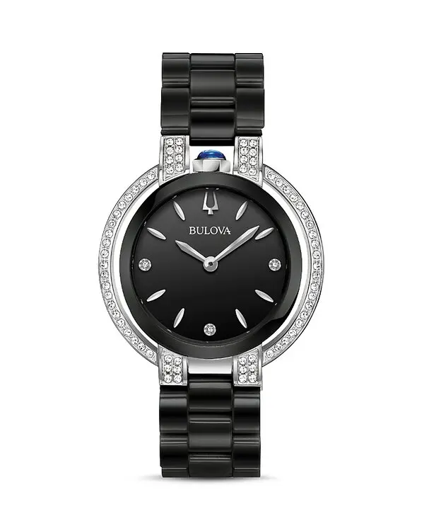 Bulova Rubaiyat 35mm Watch - Black