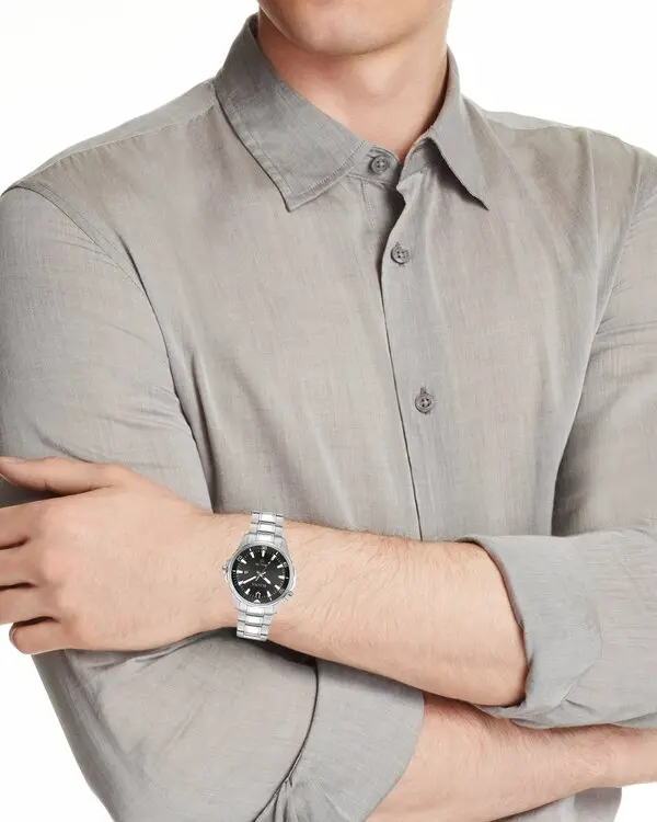 Bulova Marine Star 43mm Watch - Black/silver