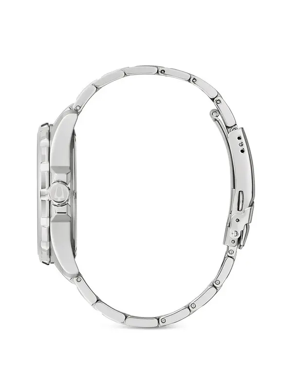 Bulova Marine Star 43mm Watch - Black/silver