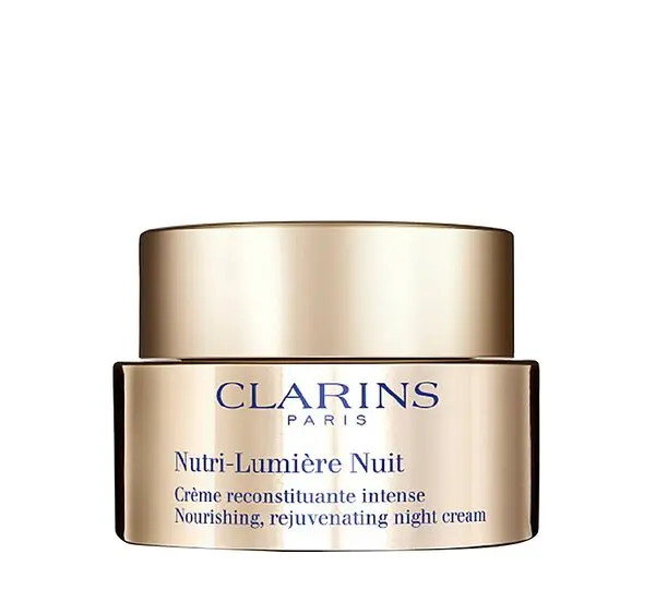 Clarins Nutri-lumiere Anti-aging & Nourishing Night Moisturizer 1.6 Oz - No Color