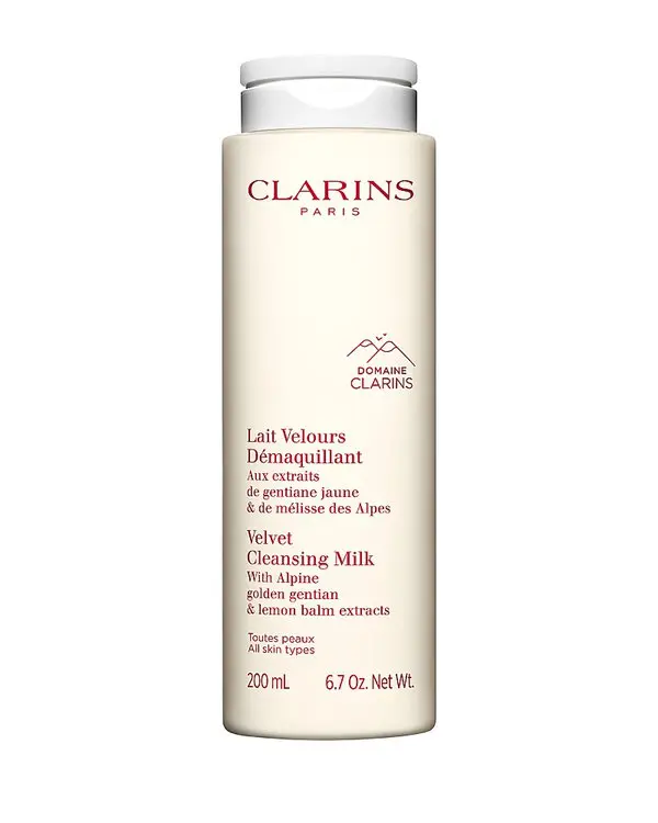 Clarins Velvet Cleansing Milk 6.7 Oz - No Color